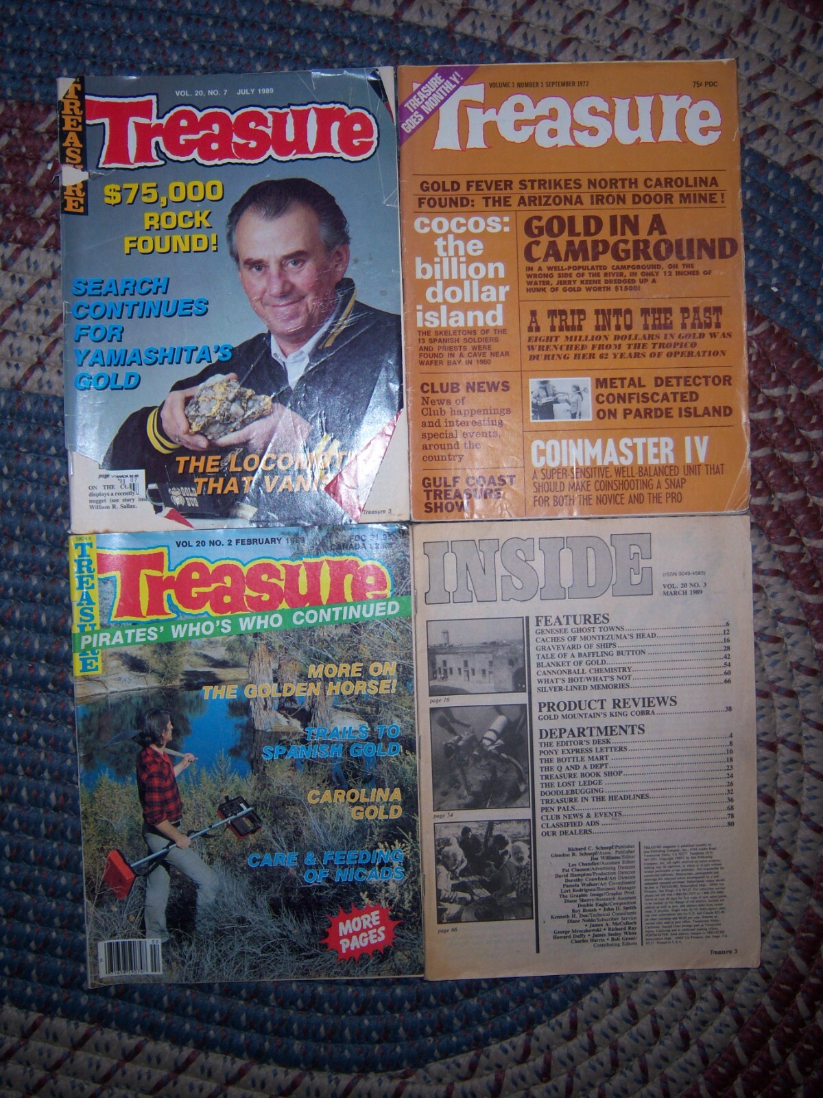 Lot of 18 vintage TREASURE treasure hunting magazines 70's 80's | eBay