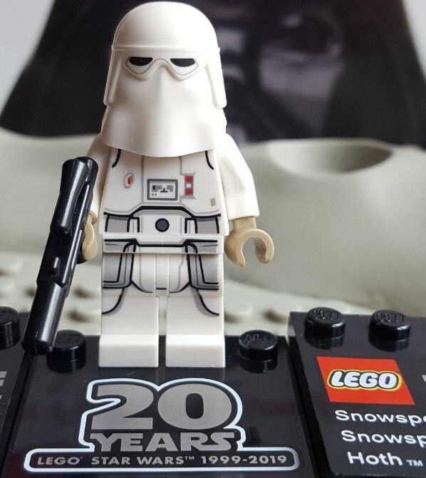 Lego Star Wars Minifigur-Snowtrooper+Blaster-75320-Sammlung-Konvolut ...