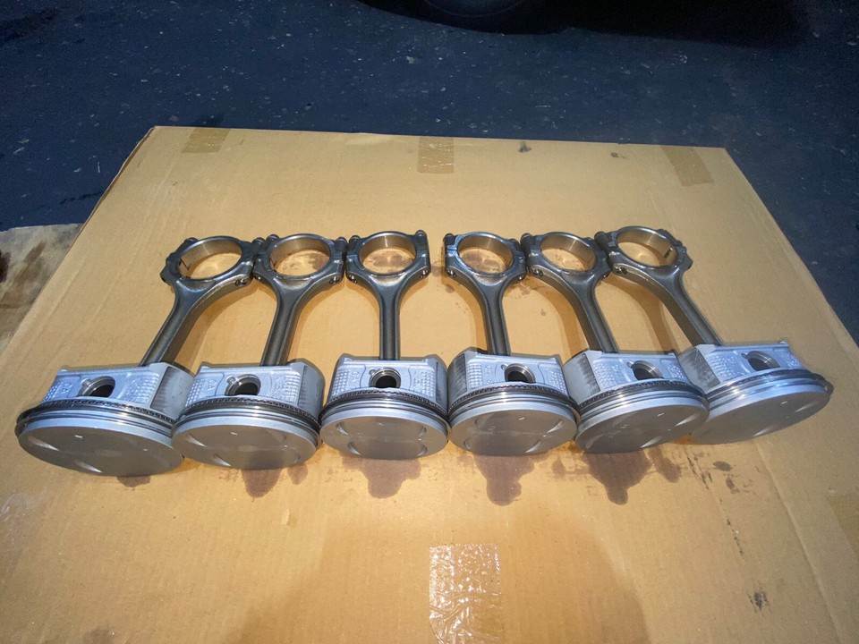 02-04 Honda Odysseys Pilot Acura MDX J35A Pistons And Connecting Rods ...