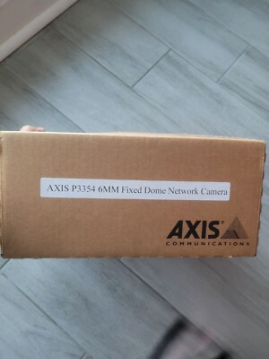 Axis Communications P3354 6MM Tamper-Resistant Indoor Fixed Dome ...