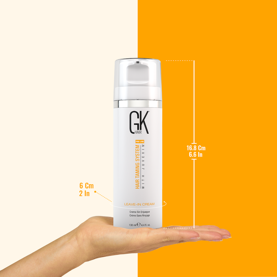 GK HAIR Leave In Conditioner Cream 130ml Hydrating Smoothing & Frizz ...