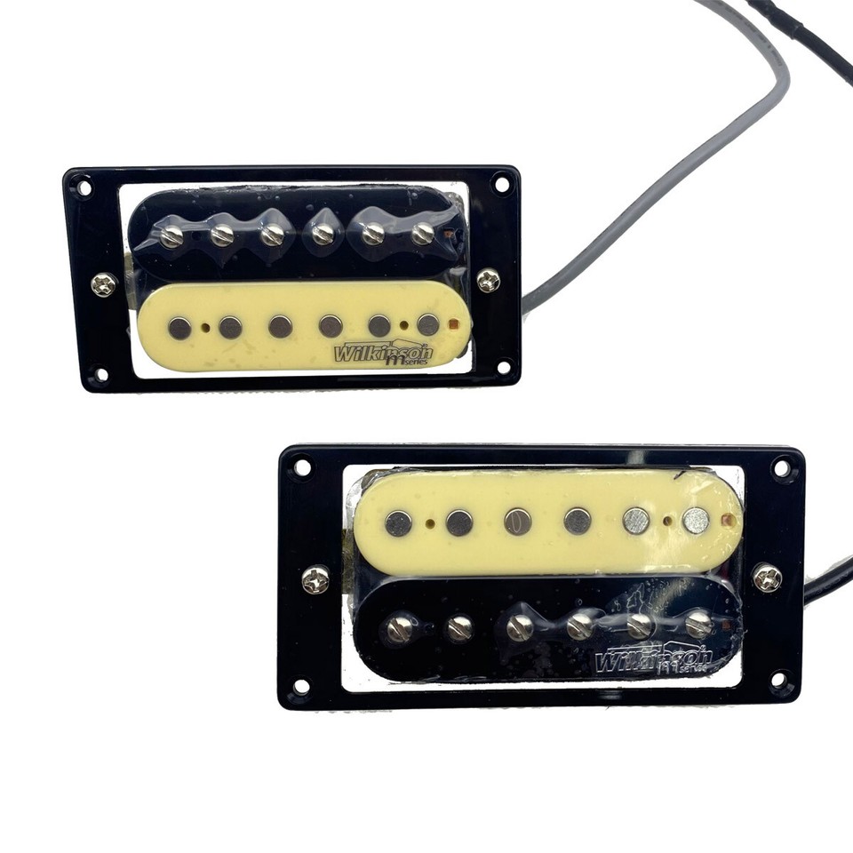 Wilkinson Lic Zebra Humbucker Pickups Set of 2 | eBay