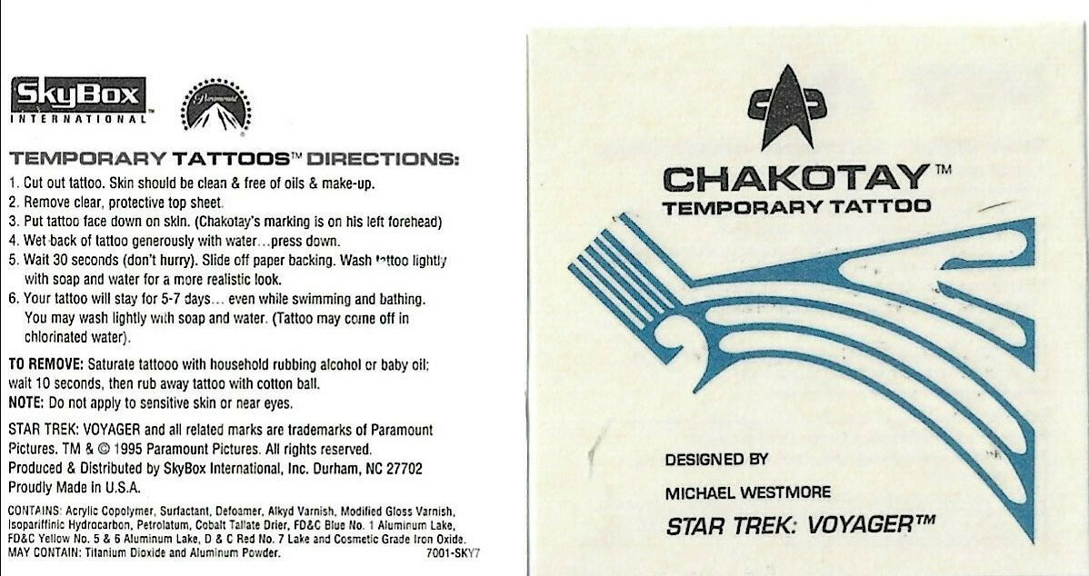 Star Trek Chakotay Tattoos