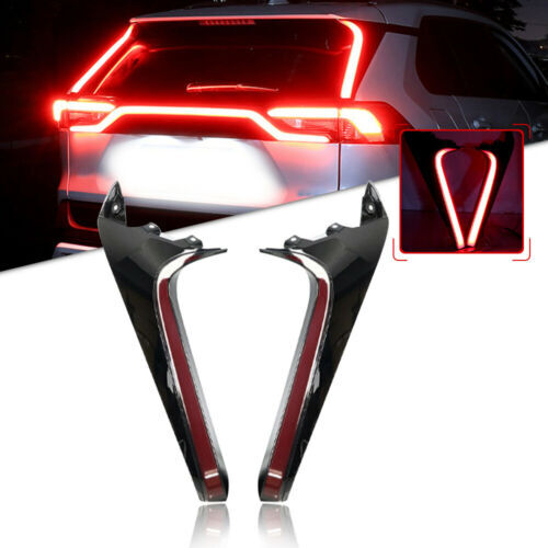 For Toyota RAV4 2019-2023 LED Rear Bumper Reflector Brake Tail Light ...