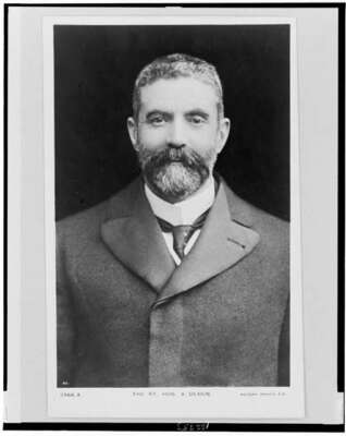 Alfred Deakin,1856-1919,Australian politician,2nd Prime Minister of ...