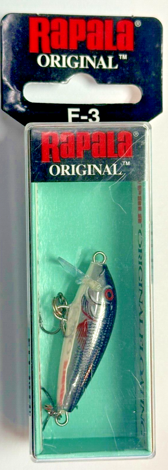 Rapala "Original Finnish Minnow" F-3 Floating Made of Balsa F03 SH 1/16 ...