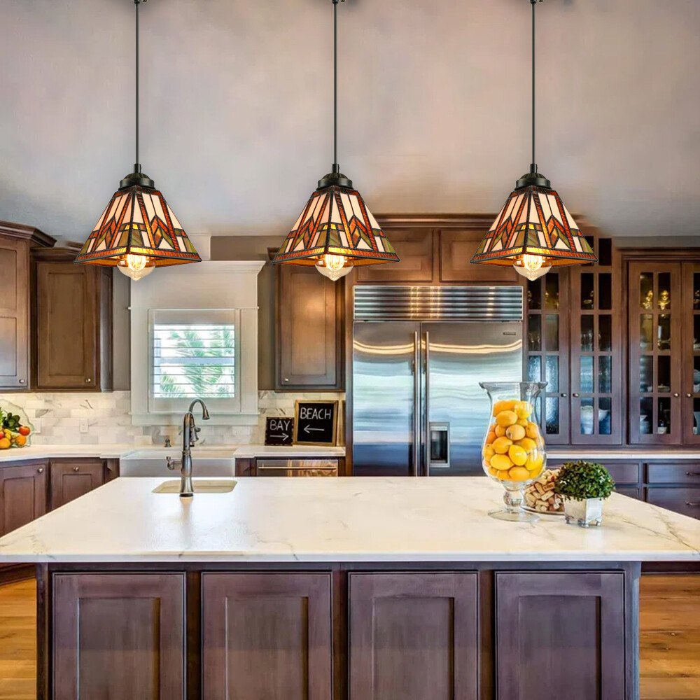 Tiffany Mission Style Kitchen Lighting