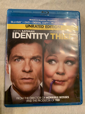 Identity Thief (Blu-ray) + DVD + Digital Copy Unrated Edition ...