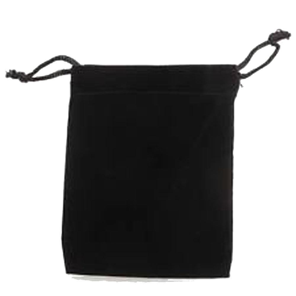 12 BLACK VELVET DRAW STRING STORAGE BAGS protection bag SM 3in coin ...