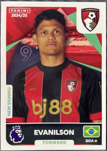 Panini Premier League 2025 - # 47 - EVENILSON - AFC Bournemouth | eBay