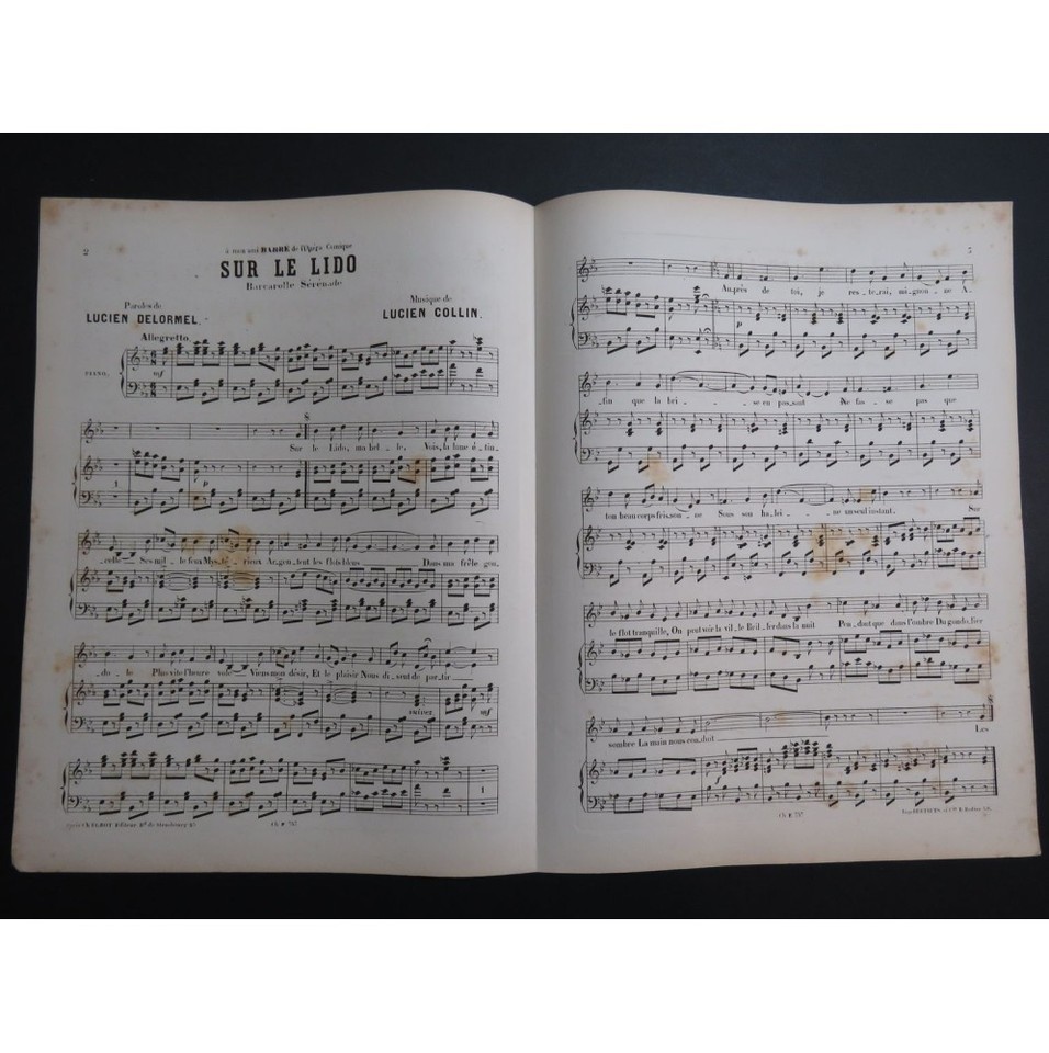 Collin Lucien On the Lido Singer Piano ca1880 | eBay