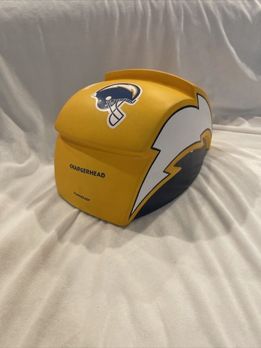 NFL Team Mascot Foamhead Hat LA San Diego Chargers Fan Hear Game Day ...