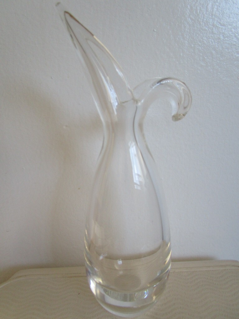 Steuben Crystal - Sheared Rim Vase | eBay