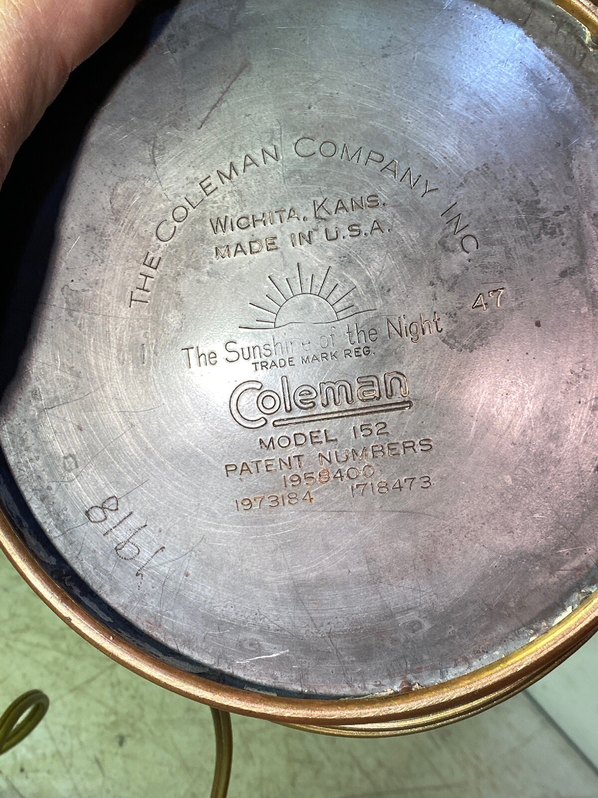 Vintage Coleman Lamp Model 152 Converted to electric, Steampunk Man ...