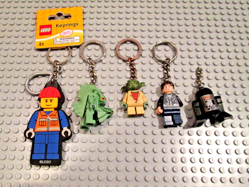 Lego Minifigure Lot OF 5 KEYCHAINS / BACKPACK CHARMS #9 | eBay