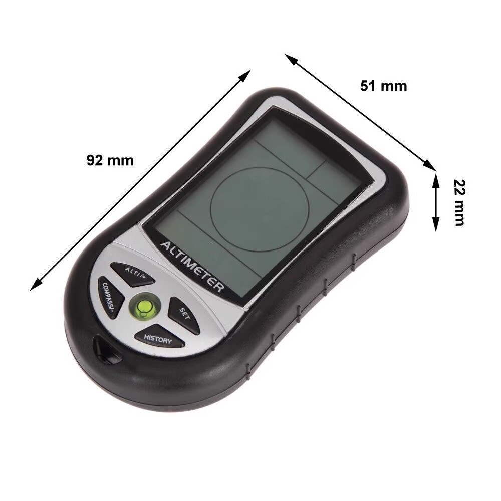 Multi-functional Digital Altimeter Barometer Thermometer Compass ...