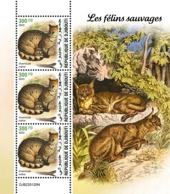 Wild Cats MNH Stamps 2023 Djibouti M/S | eBay