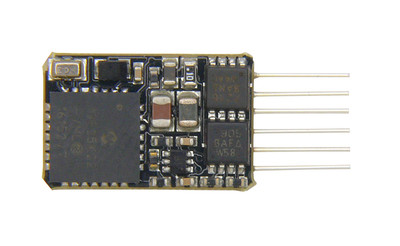 Bachmann 36-568A 6 Pin Loco Decoder DCC Chip Back EMF & Railcom: Suits ...