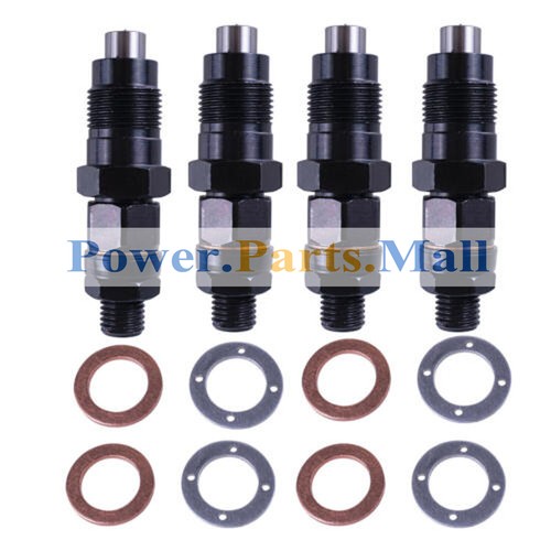 4 PCS Fuel Injector 16600-43G23 Fit For NISSAN NAVARA TD27 D21 2.7L ...