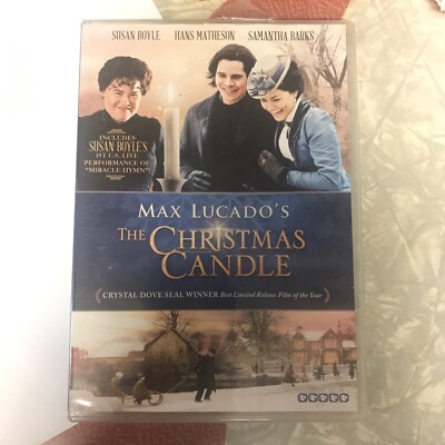 Max Lucado's The Christmas Candle DVD Susan Boyle Hans Matheson Dove ...