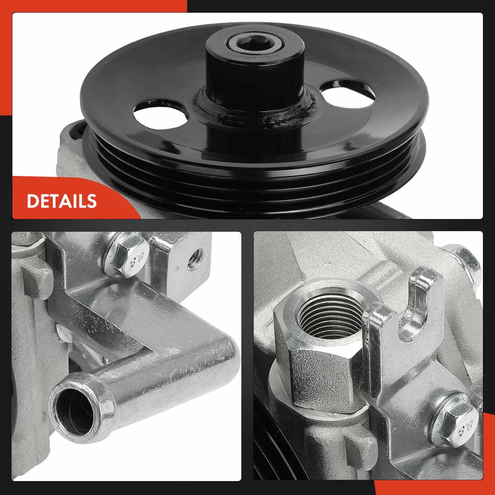 Power Steering Pump w/ Pulley for Kia Spectra Sportage Hyundai Tucson ...