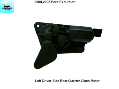 YC3Z7830479AA 00 to 05 Excursion Rear Left Quarter Glass Window Motor ...