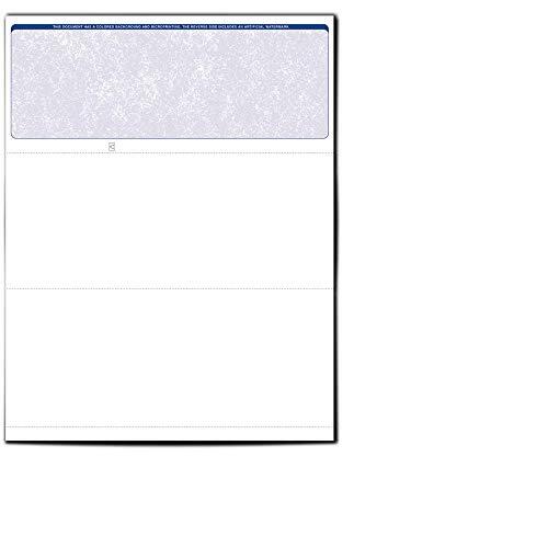 VersaCheck ValueChex - 500 Blank Business Voucher Checks - Blue Classic ...