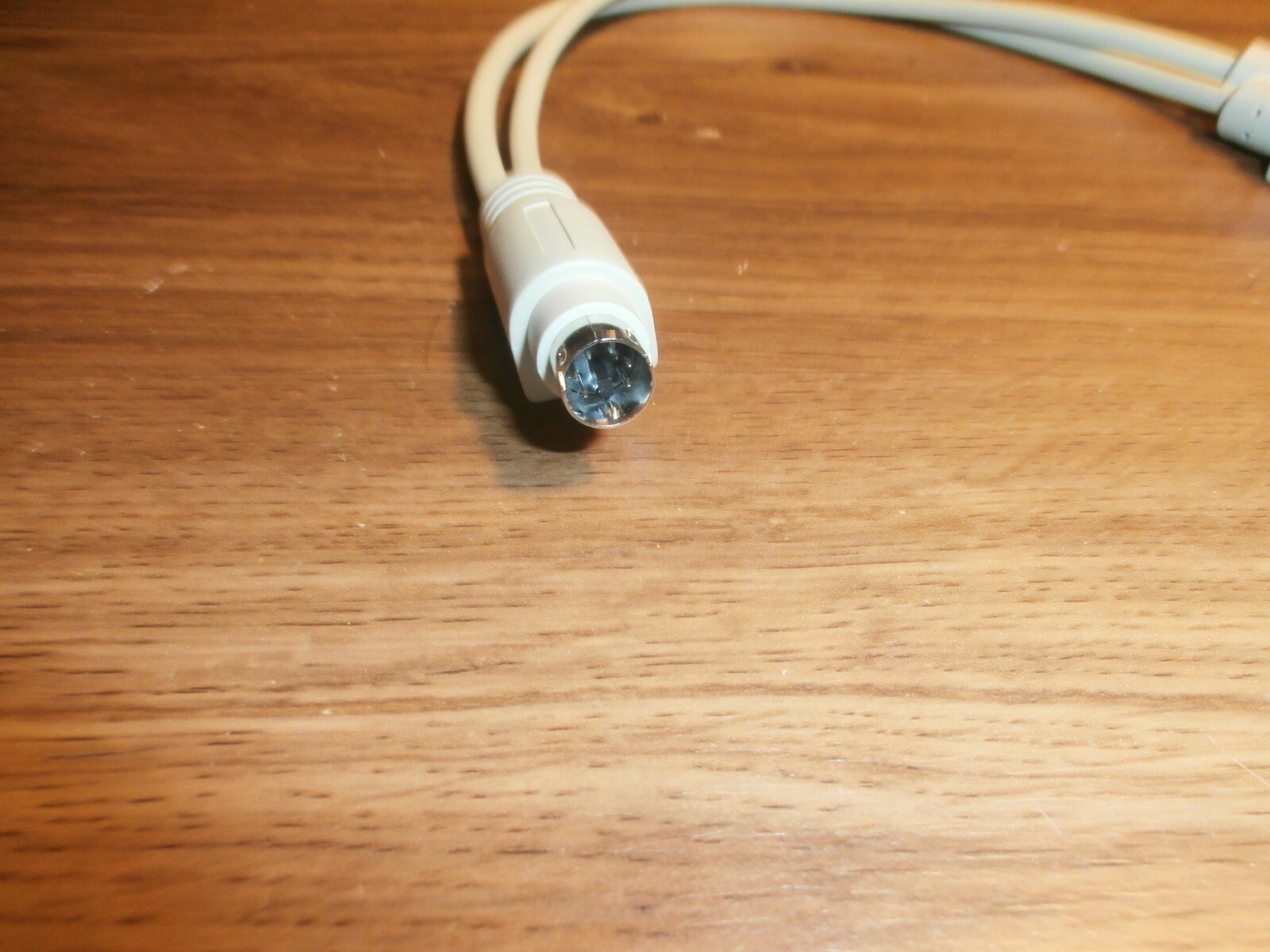 PS2 "Y" SPLITTER ADAPTER 6 PIN MINI DIN MALE TO 2 FEMALE 6 PIN MINI DIN ...