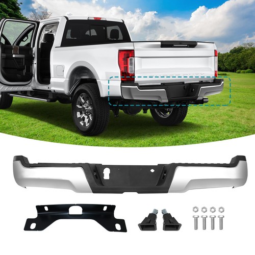 For 2017-2022 Ford F250 F350 F450 F550 Super Duty Chrome Steel Rear ...