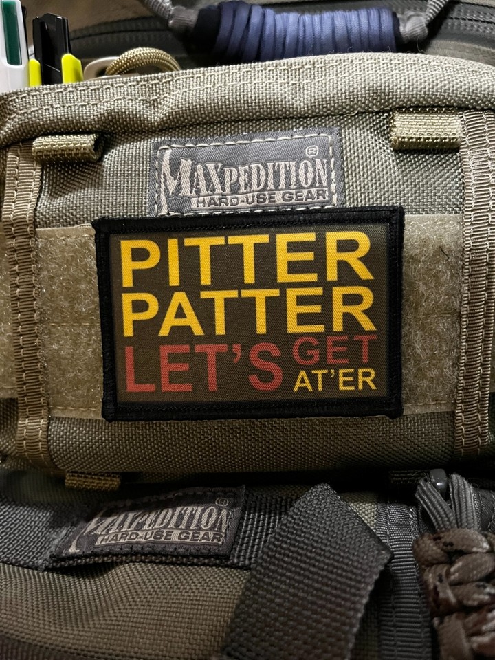 Killhouse Rules Morale Patch Tactical Military USA Hook Badge Army Flag ...