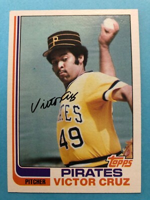 1982 Topps Baseball Card #263 Victor Cruz Pittsburgh Pirates | eBay
