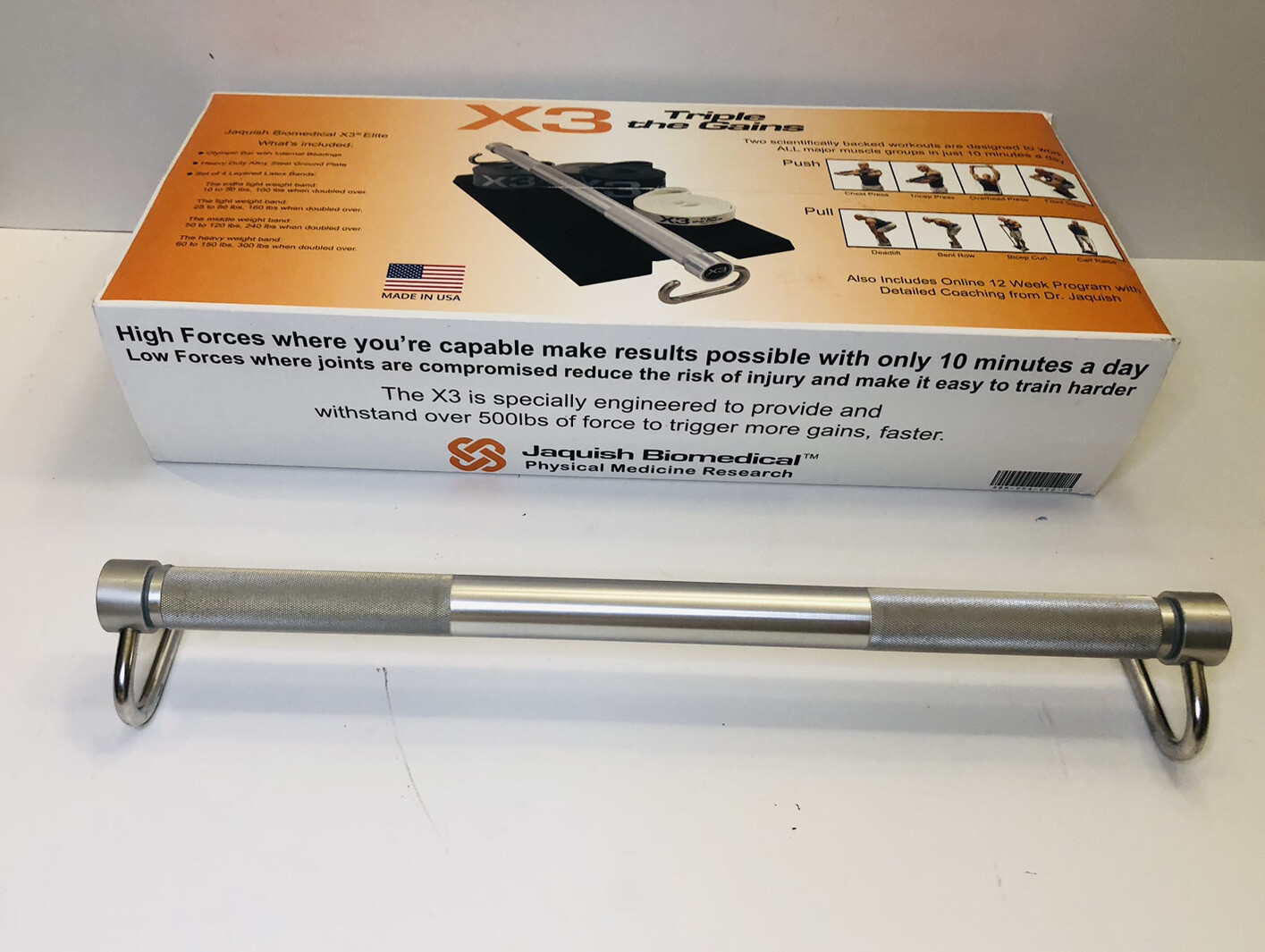 X3 Bar Home Gym Elite X3 Bar. Excellent Condition. X3 ELITE BAR ONLY | eBay