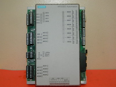 Controls - Siemens Apogee