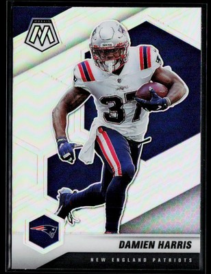 2021 Panini Mosaic #139 Damien Harris No Huddle Prizm Silver | eBay