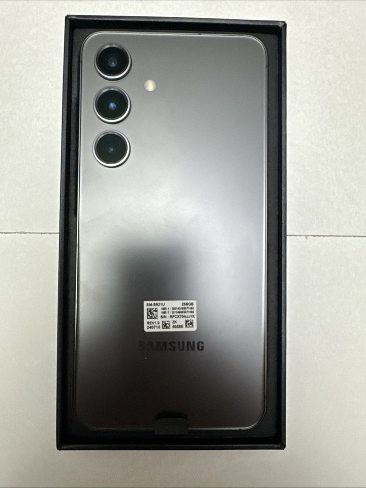 New Samsung Galaxy S24+ (Plus) 256GB Unlocked SM-S921U Black Android ...