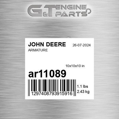 AR11089 ARMATURE fits JOHN DEERE (New OEM Open Box) | eBay