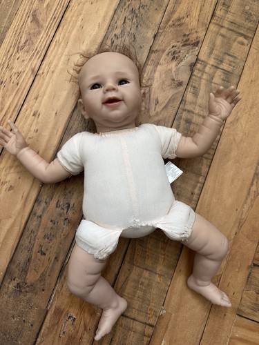 Sherry Rawn ADG Truly Real 17” Baby Doll Lifelike Smiling Face (b29) | eBay