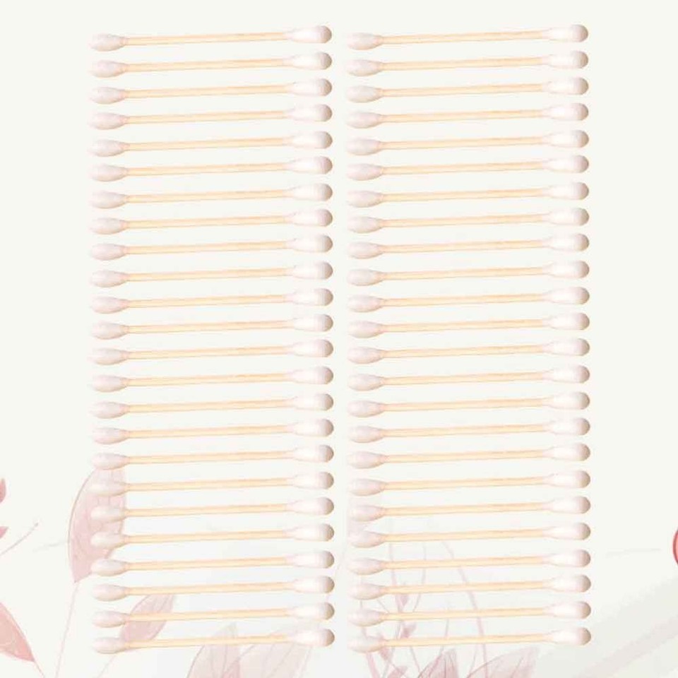 300 PCS Pointed Cotton Swab Sticks for Beauty Swabs Double Heads | eBay
