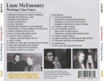 LIAM MCENEANEY - WORKING CLASS FANCY NEW CD 705438050824| eBay