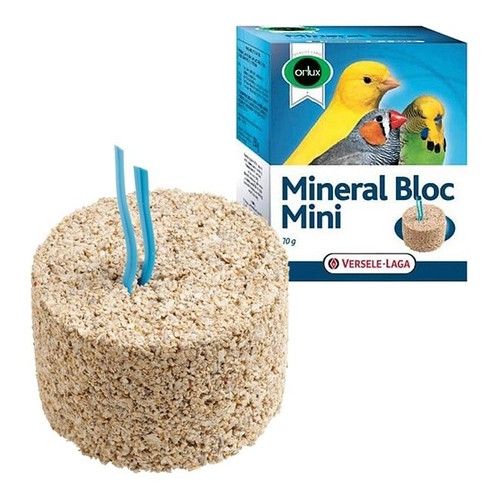 Versele-Laga Orlux Mineral Bloc Mini - Grit Stone for Small Birds (70 g ...