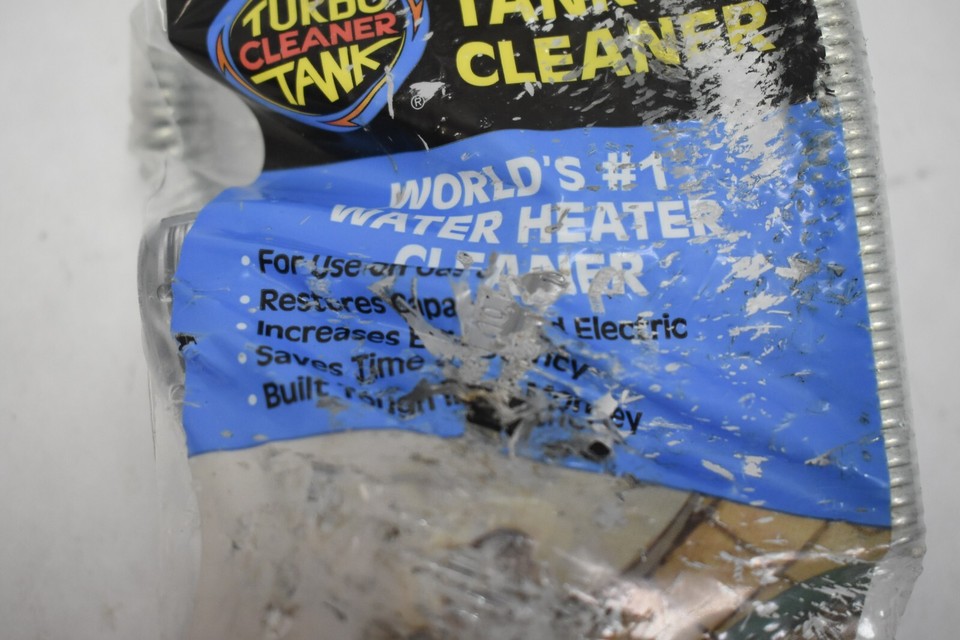 Turbo Tank Cleaner Water Heater Hard Sediment Cleaning Tool Heater ...