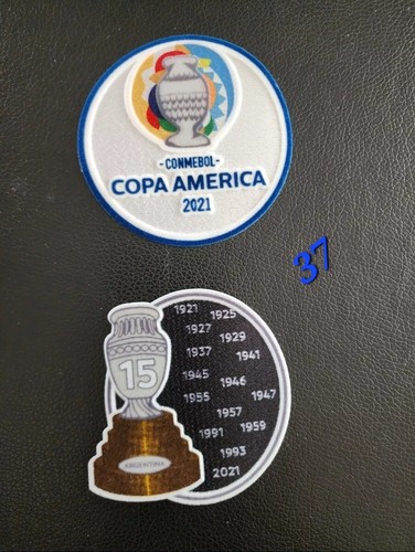 COPA AMERICA PATCH SET ARGENTINA - ANY PLAYER 15 TIMES TROPHY WINNER ...