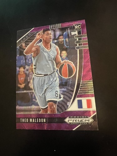 Theo Maledon - 2020 Prizm Draft Picks - Purple Wave - RC - France Suns ...