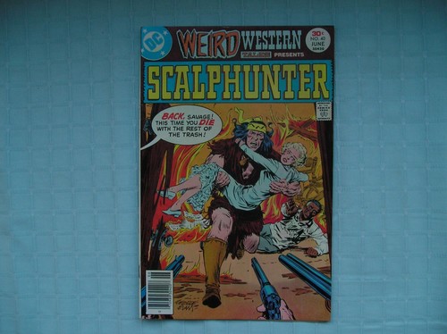 Weird Western Tales 40 1977 Bronze Age High Grade Scalphunter Original ...