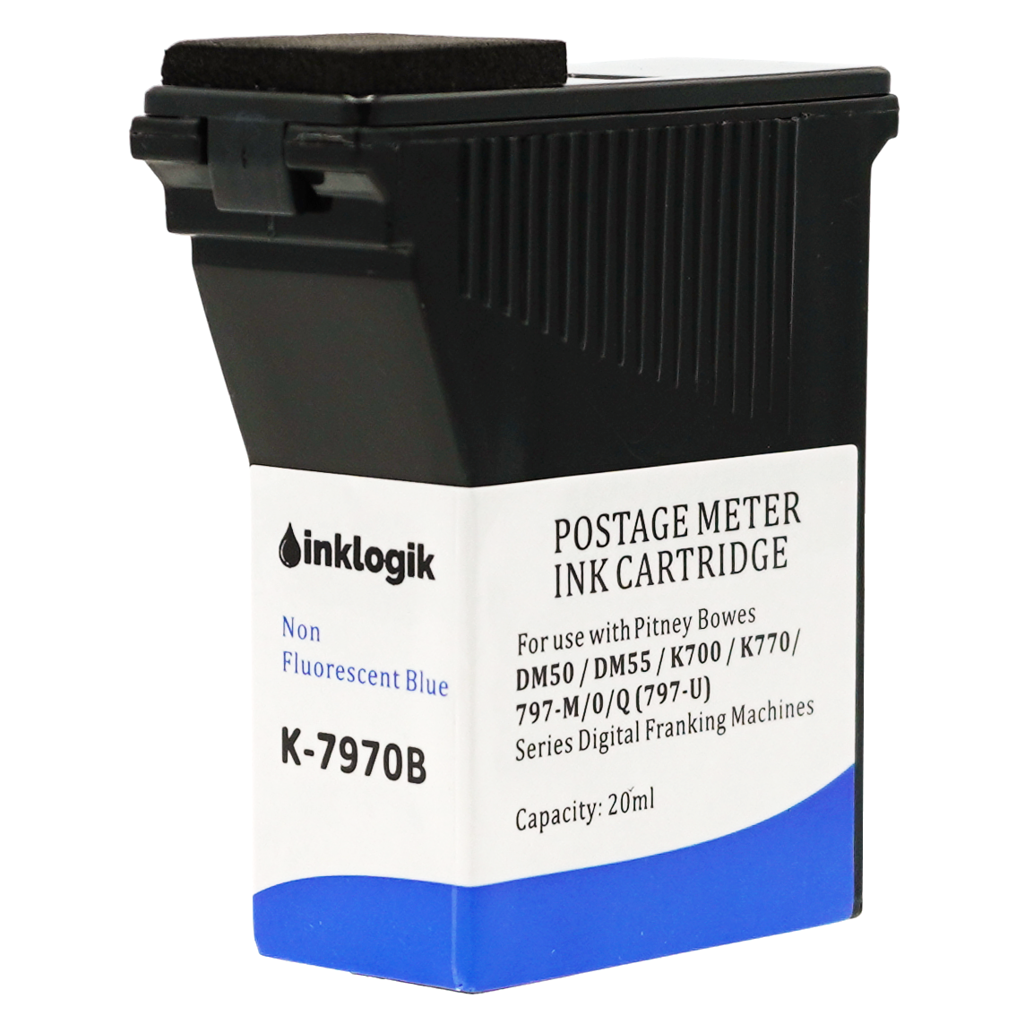 PITNEY BOWES DM50 DM55 DM60 K700 COMPATIBLE FRANKING INK CARTRIDGE ...