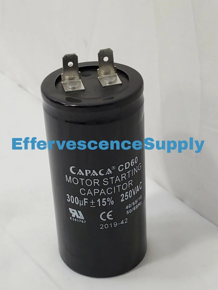 Capacitor CD60 250 Vac 300Uf for RYOBI 2300PSI Electric Pressure Washer ...