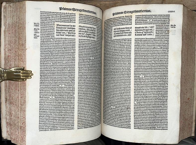 RARE 1493 St. Augustine 'Explanatio Psalmorum' Scripture/Bible ...