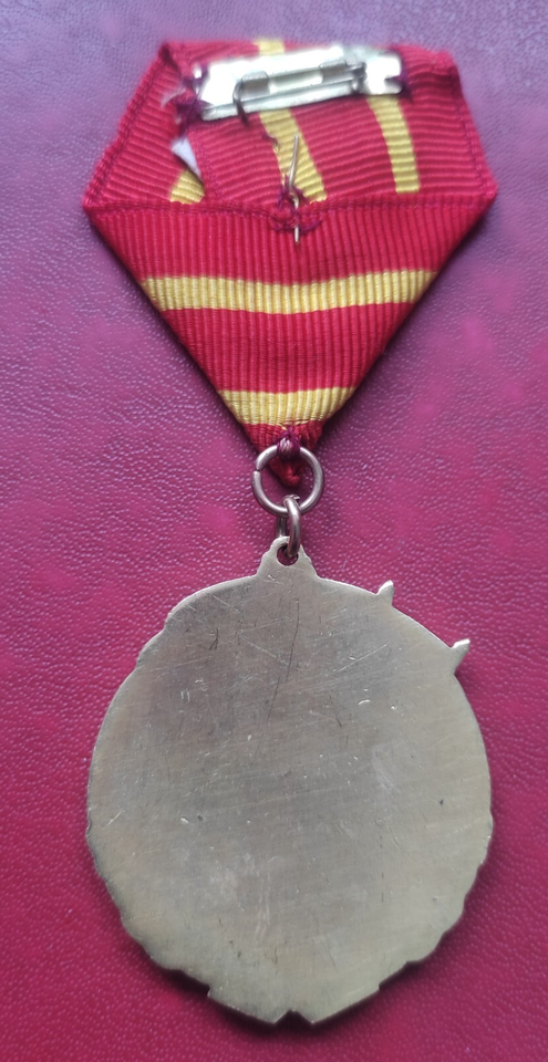 China Chinese Sino - Soviet Friendship Medal with Box and Document ...