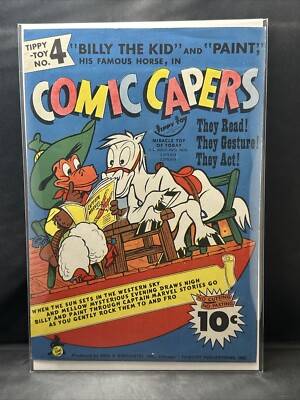 Comic Capers #4 1945 Tippy Toy No. 4 1945 Fawcett (2) | eBay