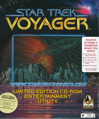 MINT Star Trek: Voyager COMPUTER SOFTWARE Limited Ed. ENTERTAINMENT ...